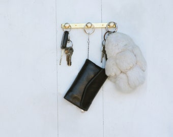 Brass Key Holder - Etsy