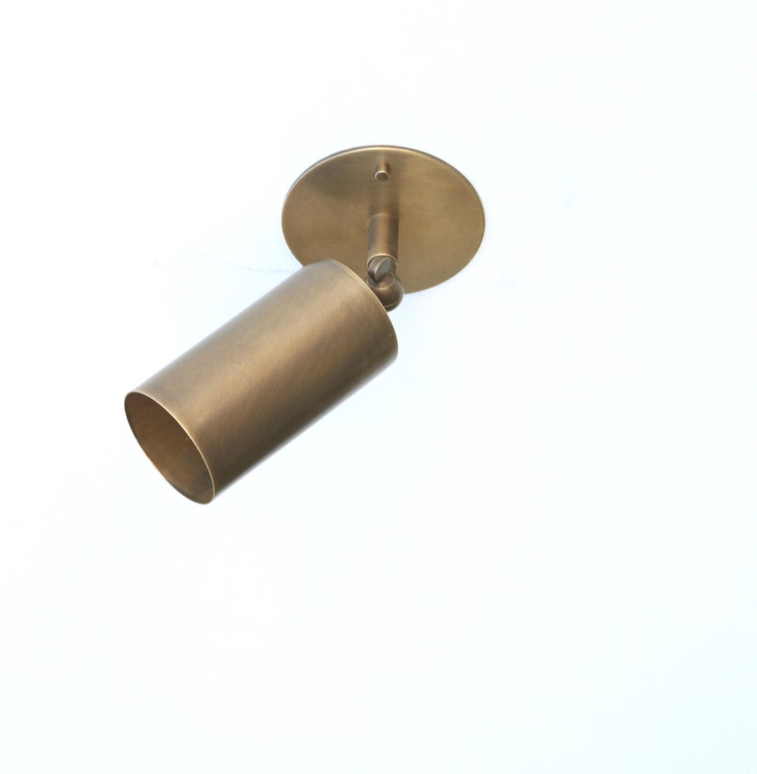 Spot Light, Brass Ceiling Light, Ceiling Light, Aged Brass Spot Light ...