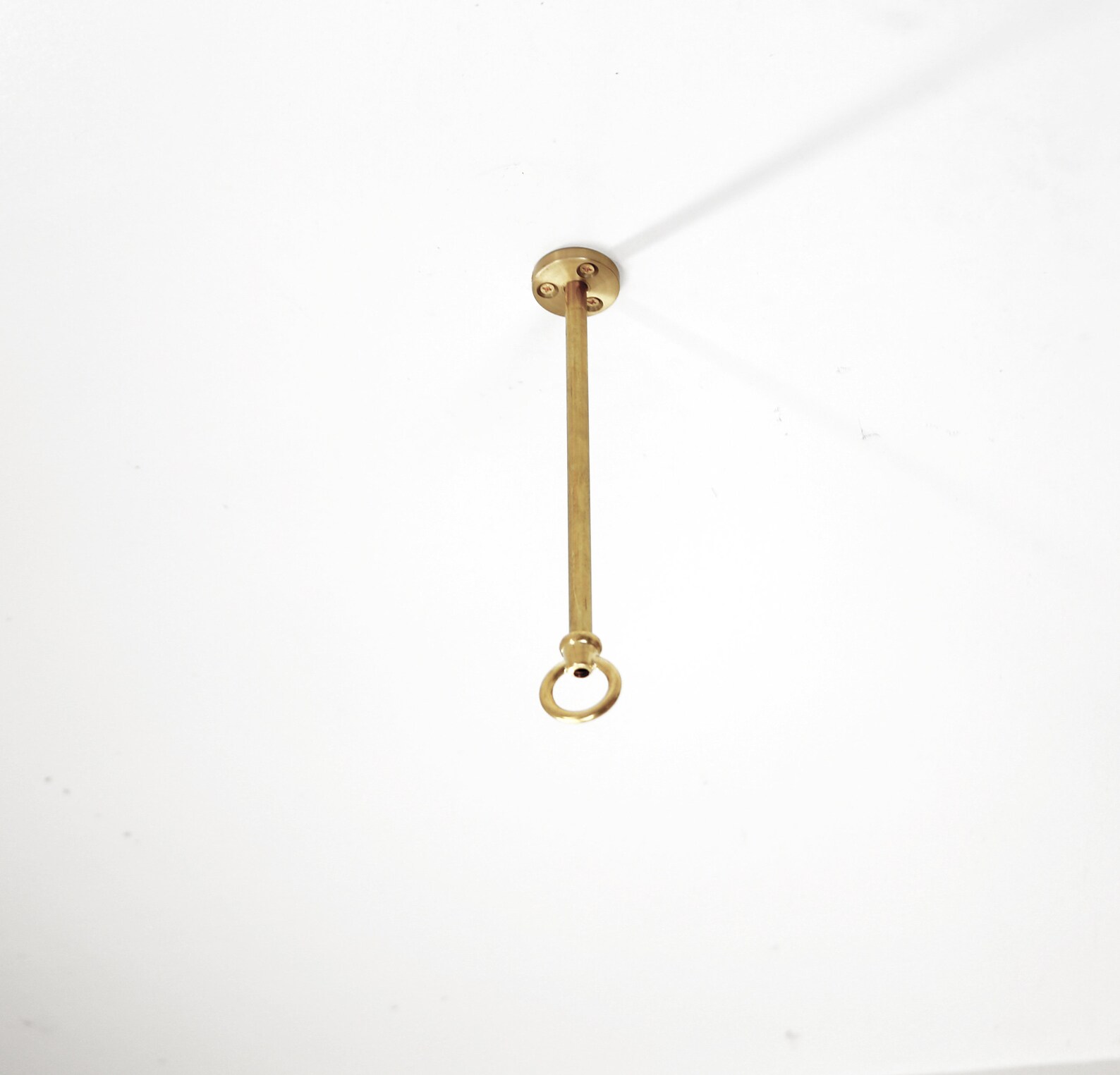 Modern Brass Ceiling Hook, Brass Wall Hook Brass Planter Hook Brass Plant Hanger-brass Ceiling ...