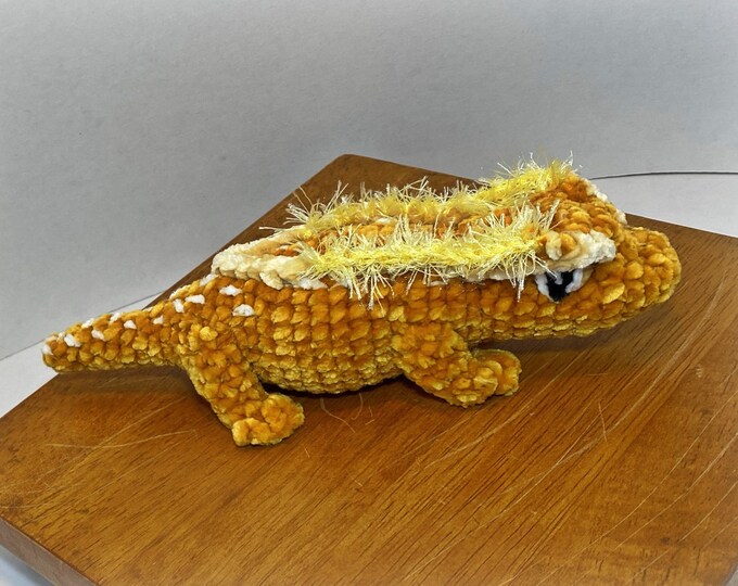 Crested Gecko Crochet Pattern - Etsy