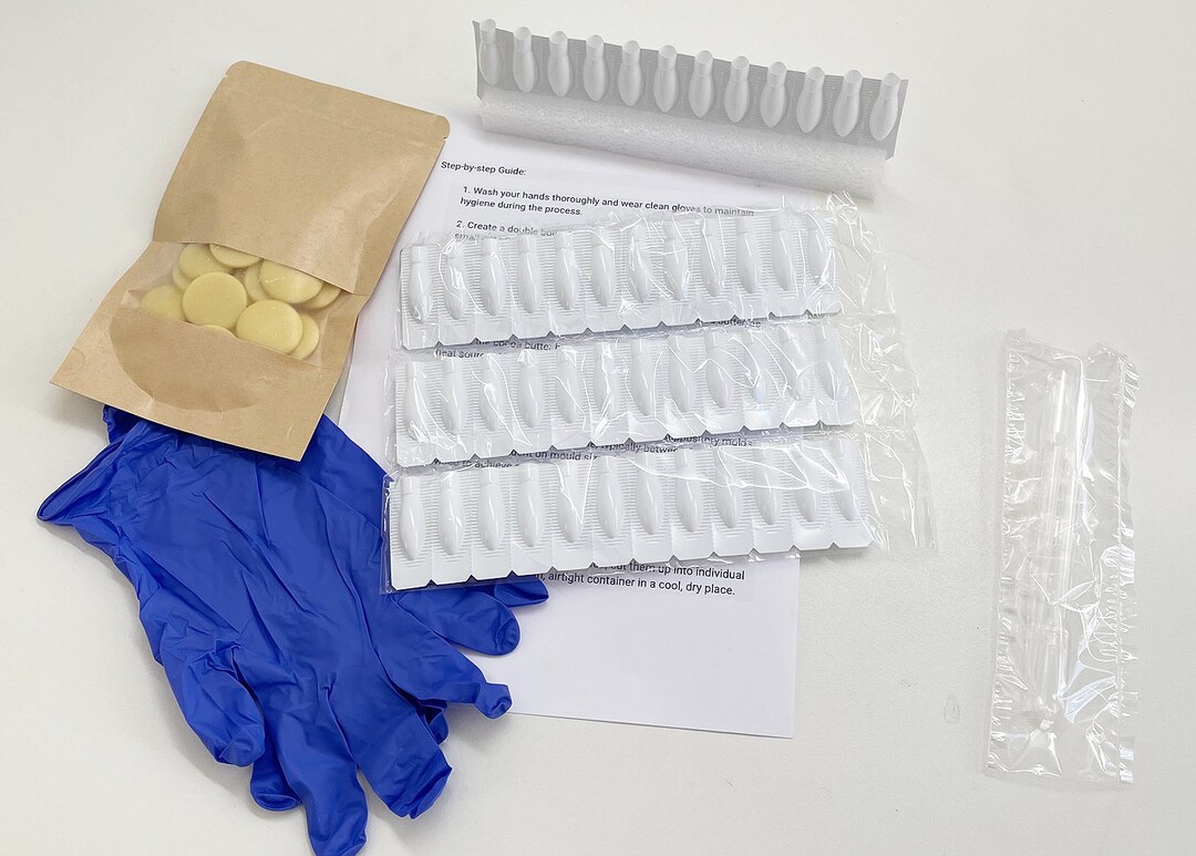 Complete DIY Suppository Making Kit 36 Easyfill Plastic - Etsy