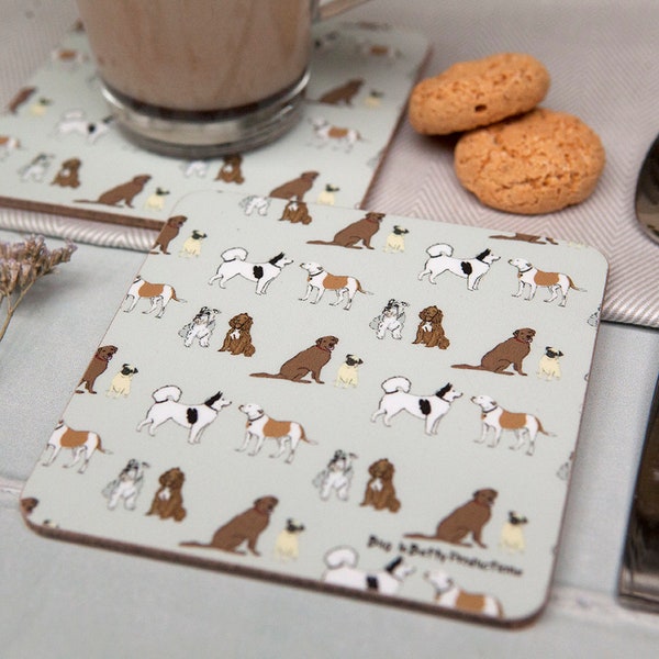 Neutral Coasters - Etsy