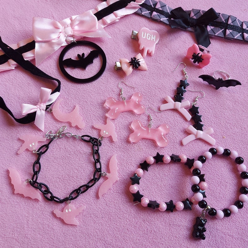 Pastel Goth Accessories - Etsy