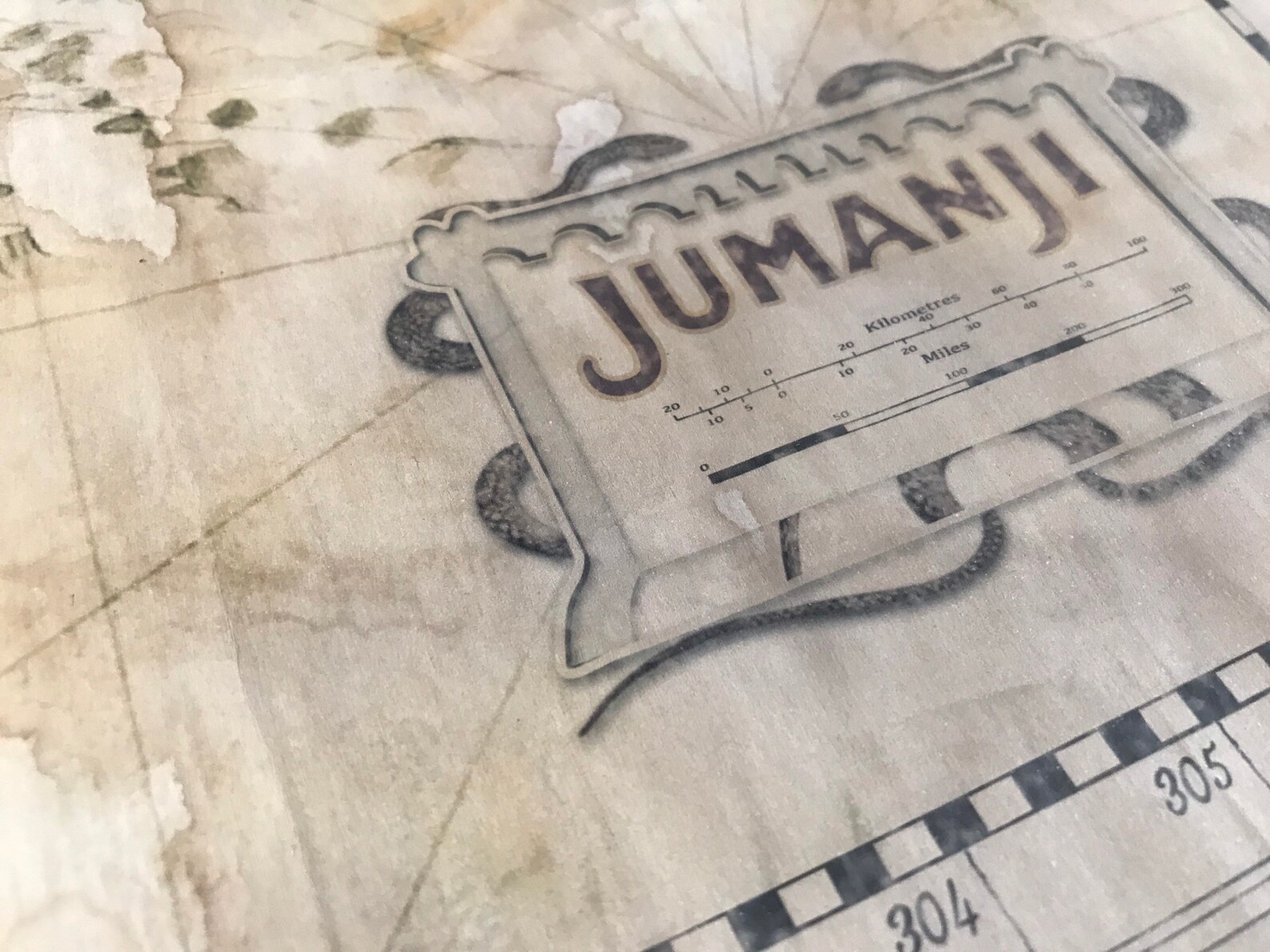 Carte Jumanji : Next Level MAP Replica JUMANJI - Etsy Australia