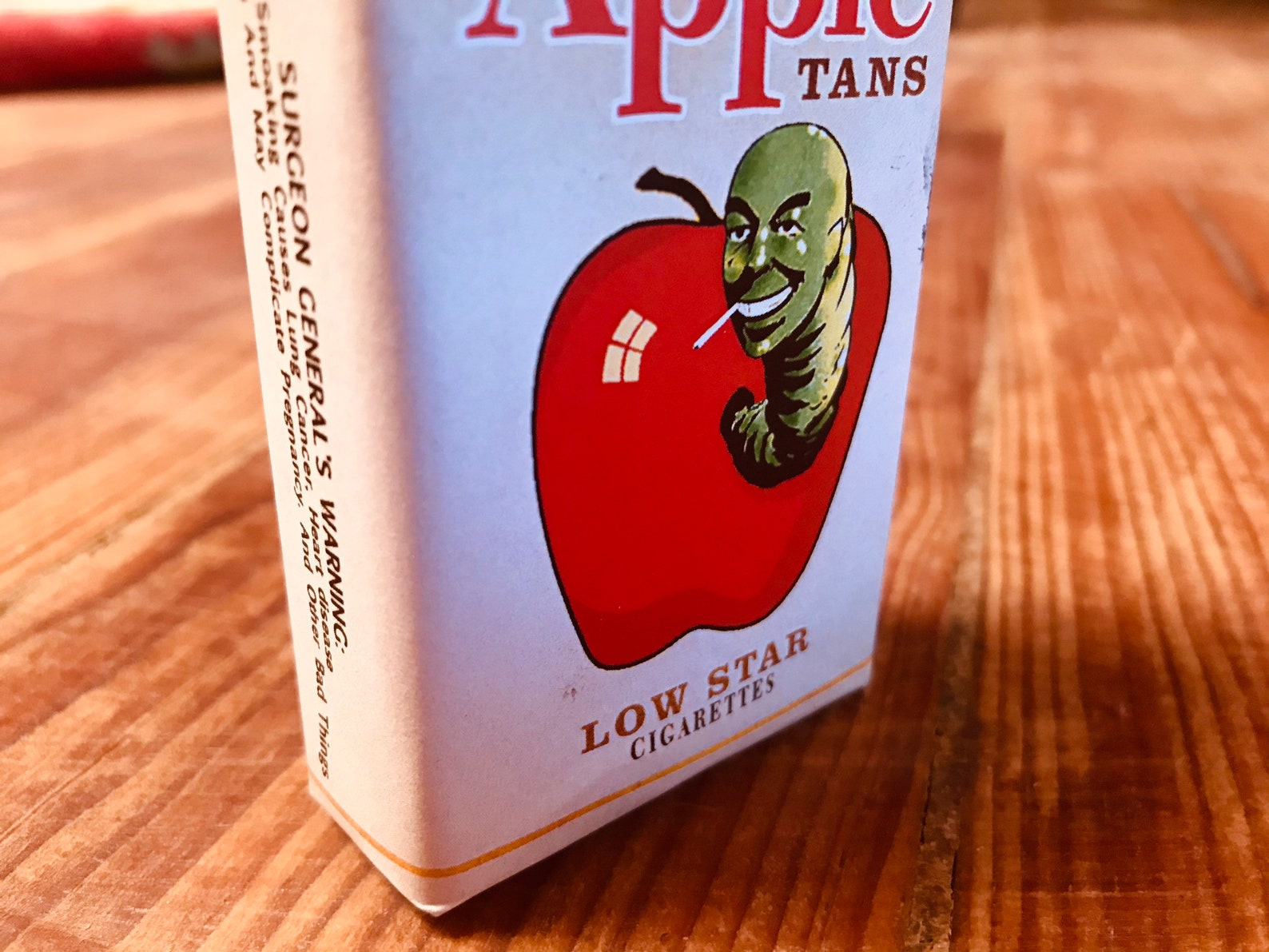 Red Apple TANS Cigarette REPLICA Once Upon a Time... in - Etsy