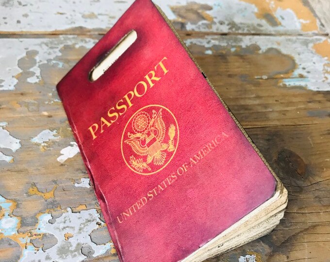 Indiana Jones Passport REPLICA | Etsy