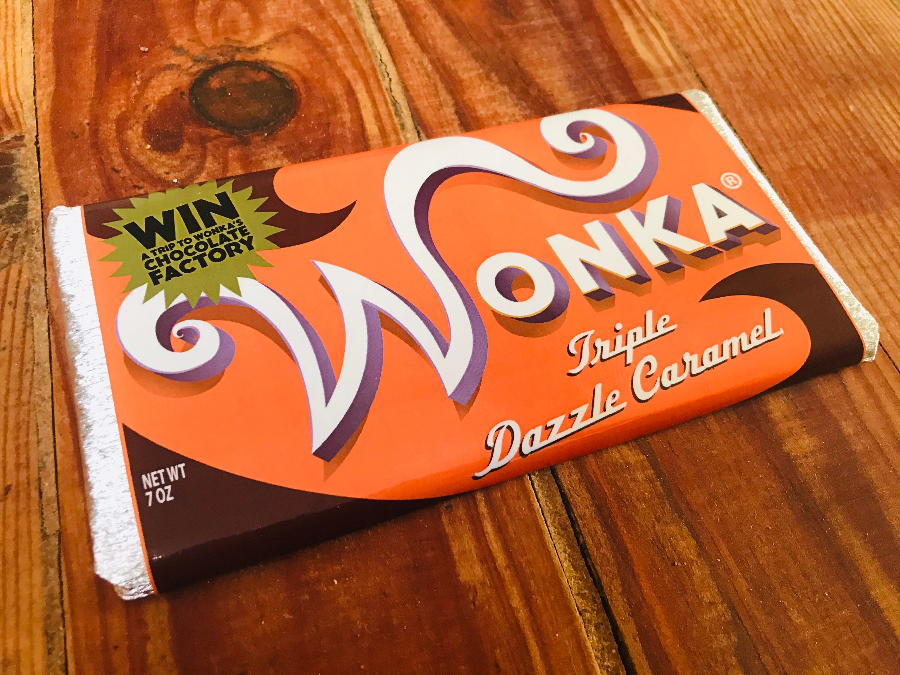 Charlie And The Chocolate Factory Wonka Bar Wrapper Wonka Chocolate