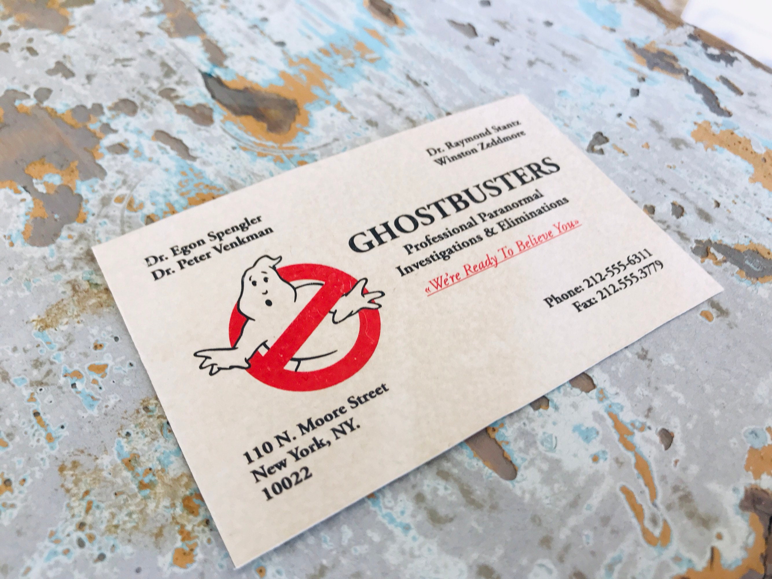 Business Card Ghostbusters - Etsy Australia
