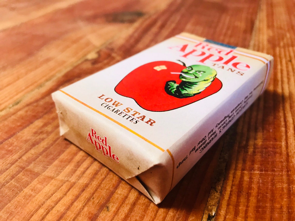 Red Apple TANS Cigarette REPLICA Once Upon a Time... in | Etsy