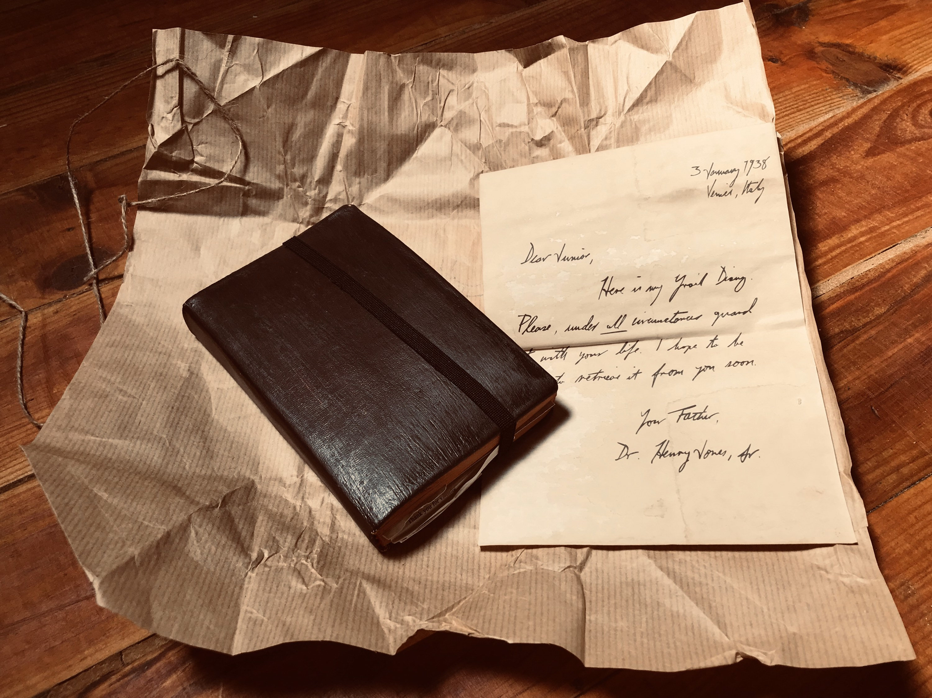 The Grail Diary of Henry Jones Grail Diary Indiana Jones | Etsy