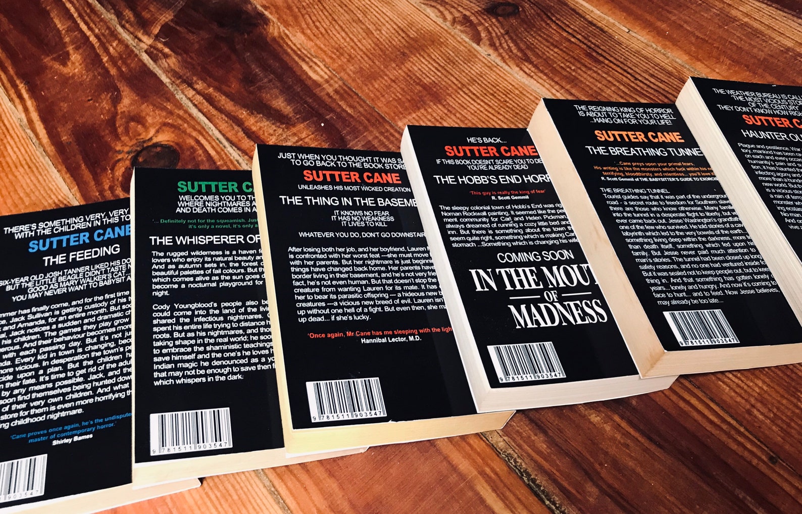 Sutter Cane Books in the Mouth of Madness - Etsy