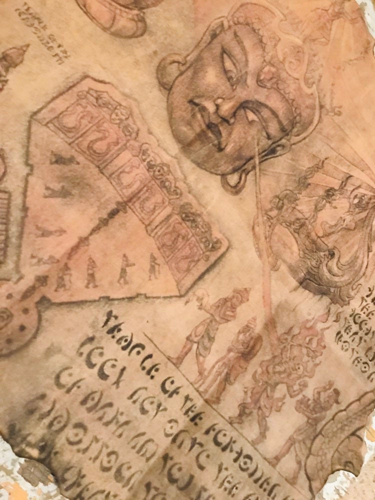 The Map of Indiana Jones Adventure: Temple of the Forbidden - Etsy