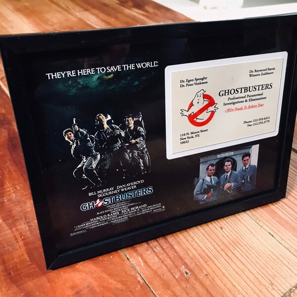 Ghostbusters Business Cards - Etsy