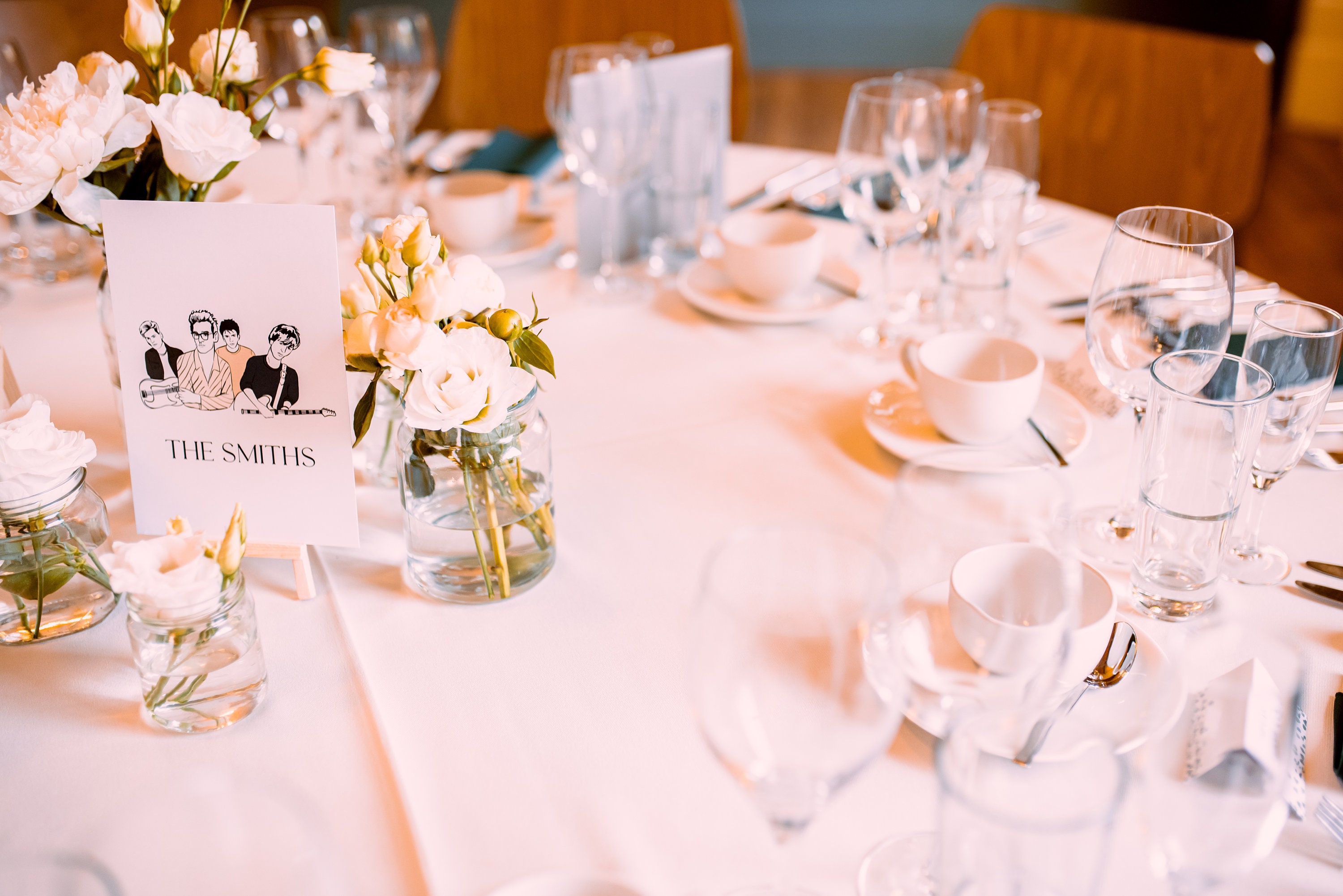 Bespoke Illustrated Band Table Plan A1 'couples Favourite Bands ...