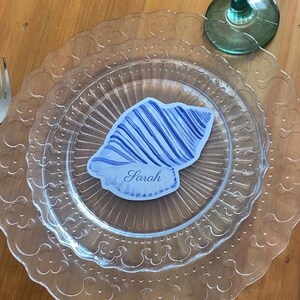 Shell Place Name Cards - Seaside Themed Place Names / Shells - Guest ...