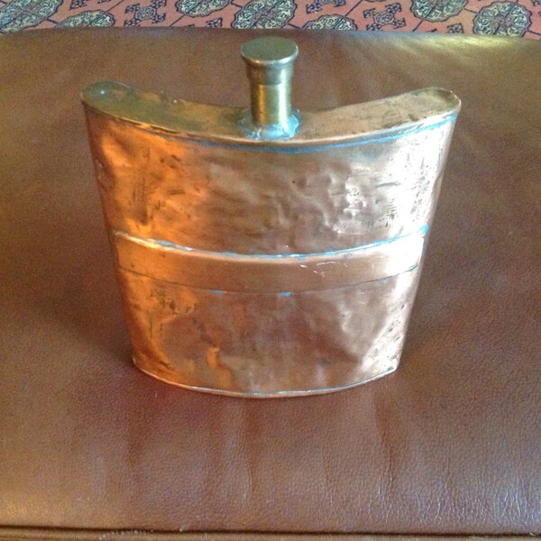 Copper Flask - Etsy