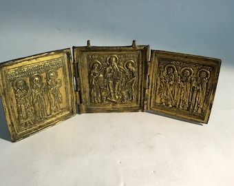 Triptych Orthodox Icon - Etsy