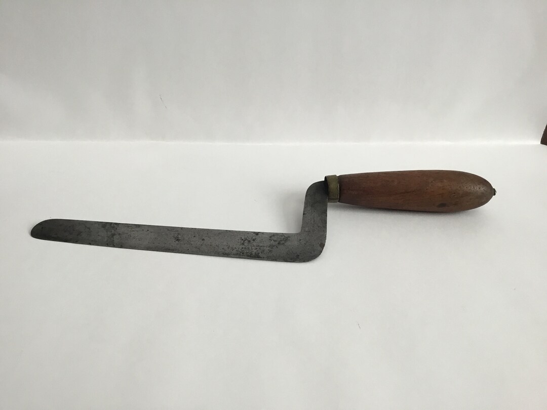 Antique English Victorian C 1860’s Herb / Food Chopper Wooden Handle ...