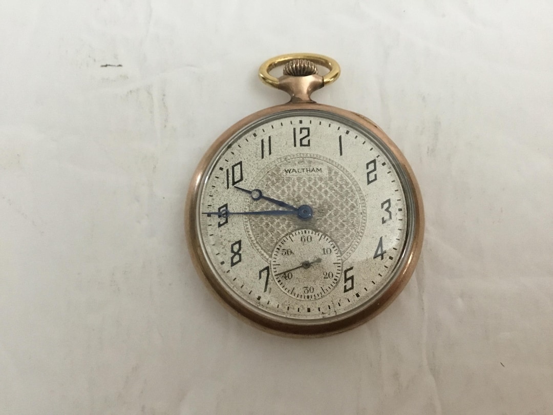 Vintage Waltham Wadsworth Pocket Watch Warranted 20 Yrs Pendant Patent ...