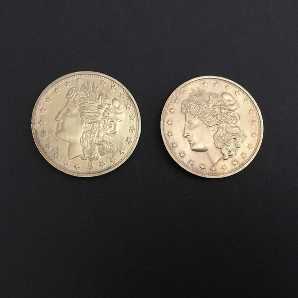 Metal Medallions - Etsy