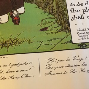 Rules of Golf Chas.crombie Born Scotland 1880 Rule XV When A Ball Has ...