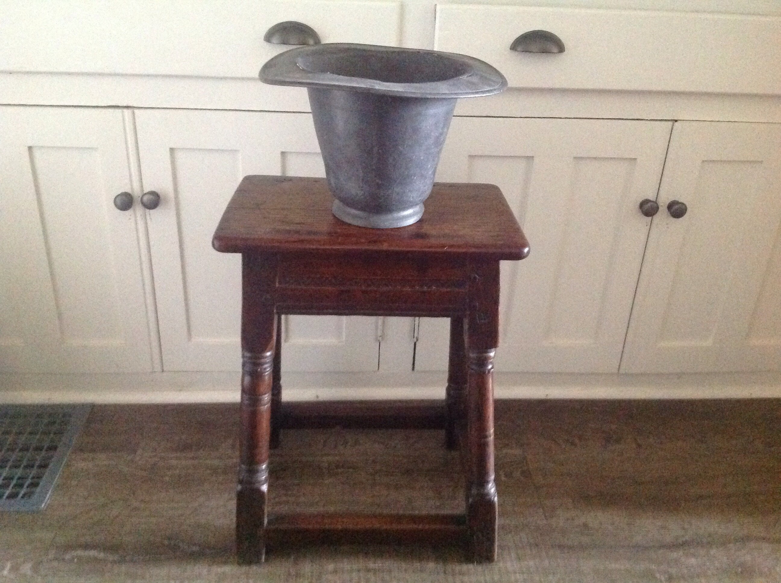 Antique Pewter 19th Century welsh Hat Commode Pot - Etsy
