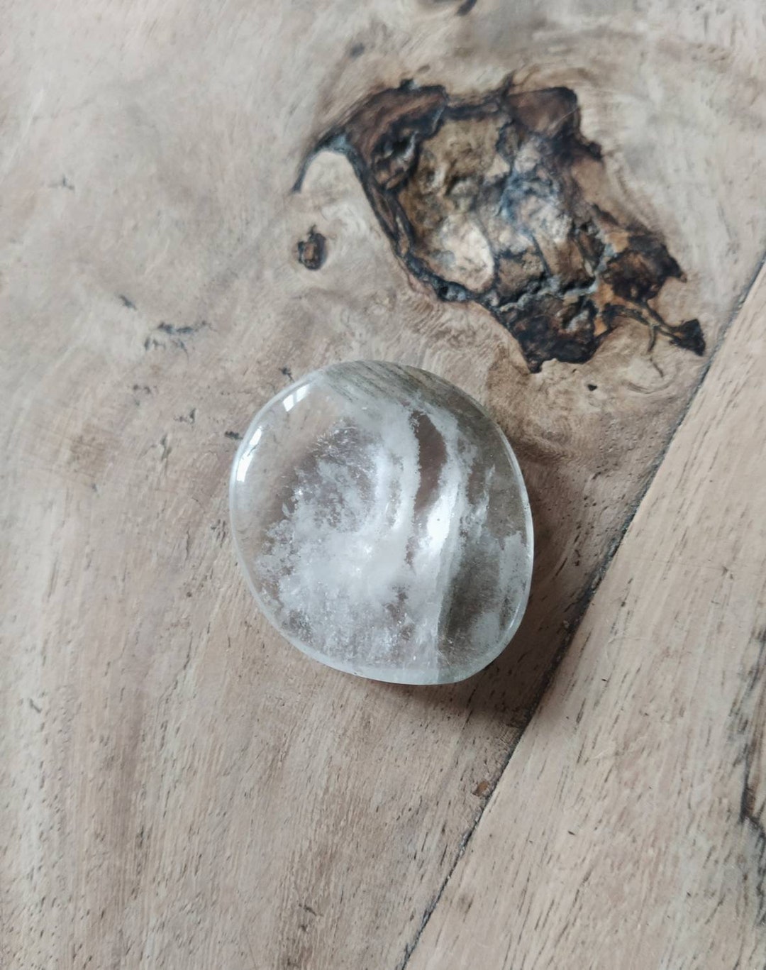 'smoked Quartz' Rolled Stone Pebble - Etsy
