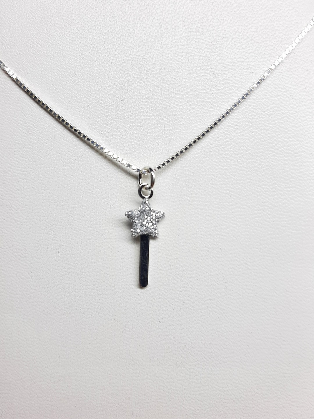 Magic Wand Pendant, Fairy Magic Wand, 925 Sterling Silver - Etsy