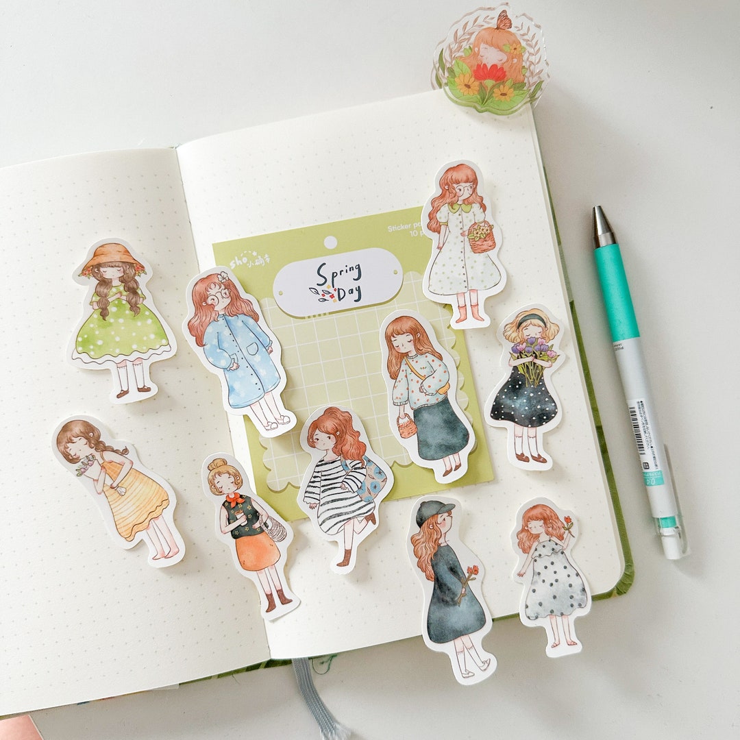 Spring Day Sticker Pack - Etsy