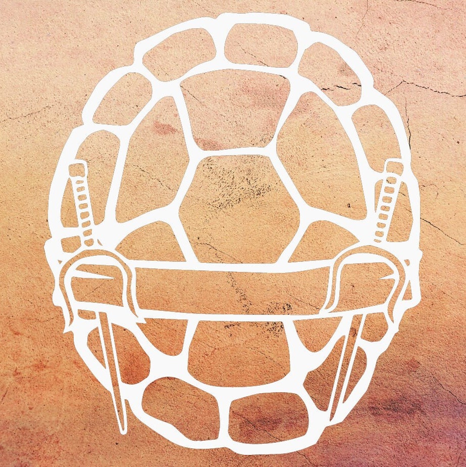 TMNT Turtle Shells Decal, Personalised Vinyl Decal, Turtles, Stickers ...