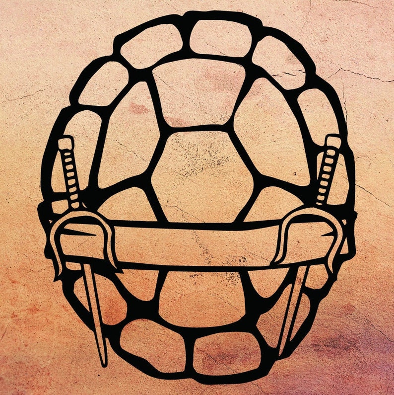 TMNT Turtle Shells Decal, Personalised Vinyl Decal, Turtles, Stickers ...