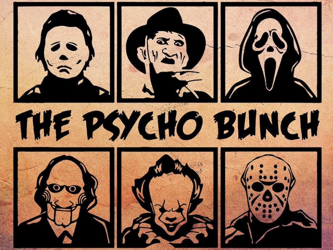 HORROR SCARY DECAL, Personalised Vinyl Decal, Fright Night, Stickers ...