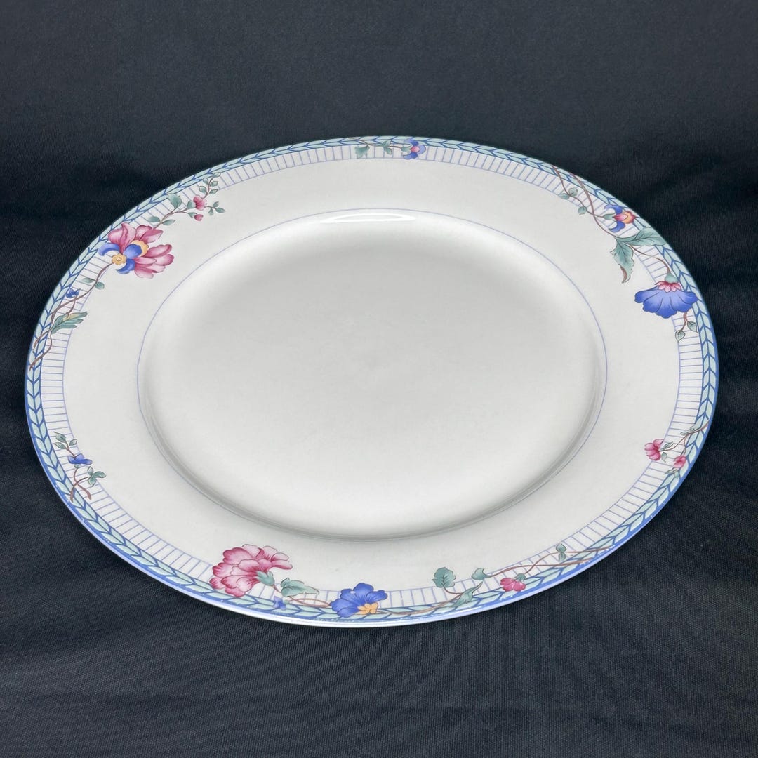 Oneida Select Collection - Blue Lattice - Dinner Plate - Dishes - Etsy