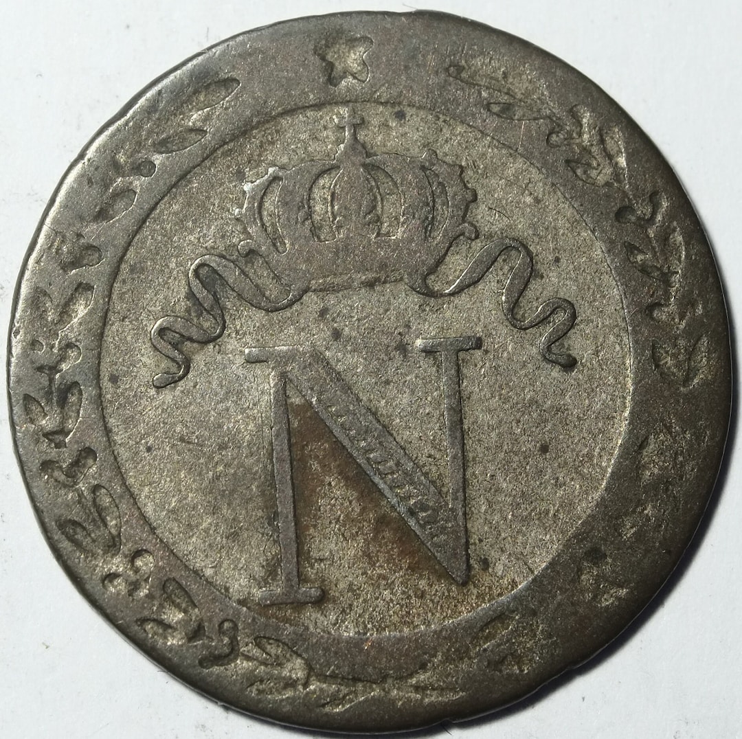 1809 W 10 Centimes Napoleon Bonaparte France Republic - Etsy