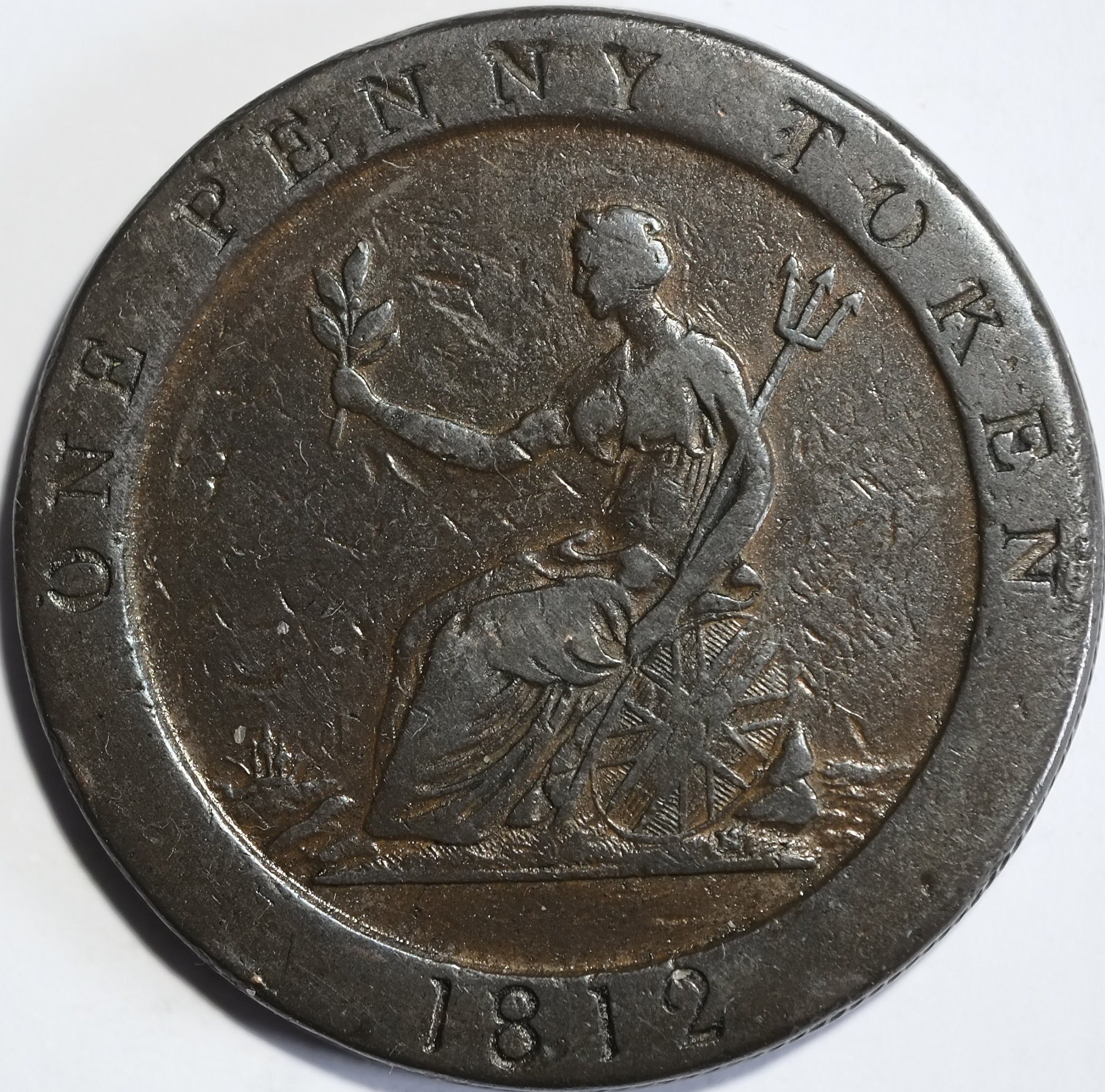 1812 Sheffield S Hobson & Son Cartwheel Style Penny Token - Etsy