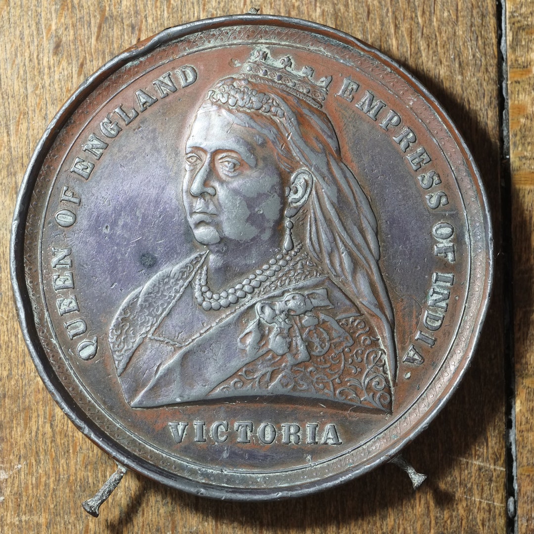 Late Victorian Medal Awarded for Merit by the Christian Globe - Etsy