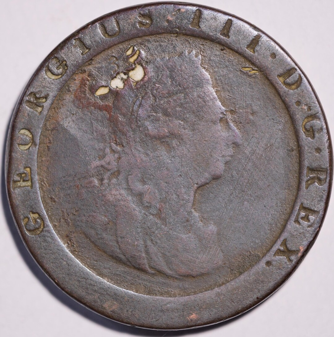 1797 George III Cartwheel One Penny - Etsy