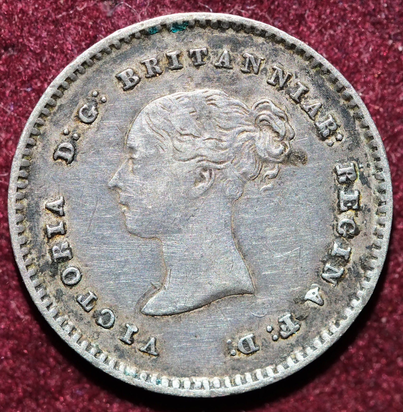 1838 silver twopenny Maundy or Colonial coin Queen Victoria | Etsy