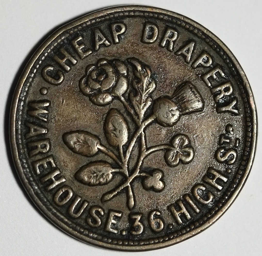 Robert Mckenzie Scotch House Silks & Shawks Irish Farthing Token 36 ...