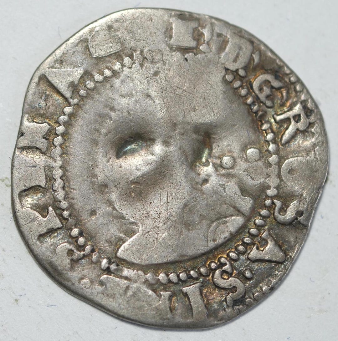 Elizabeth I 1558 1603 Silver Half Groat - Etsy