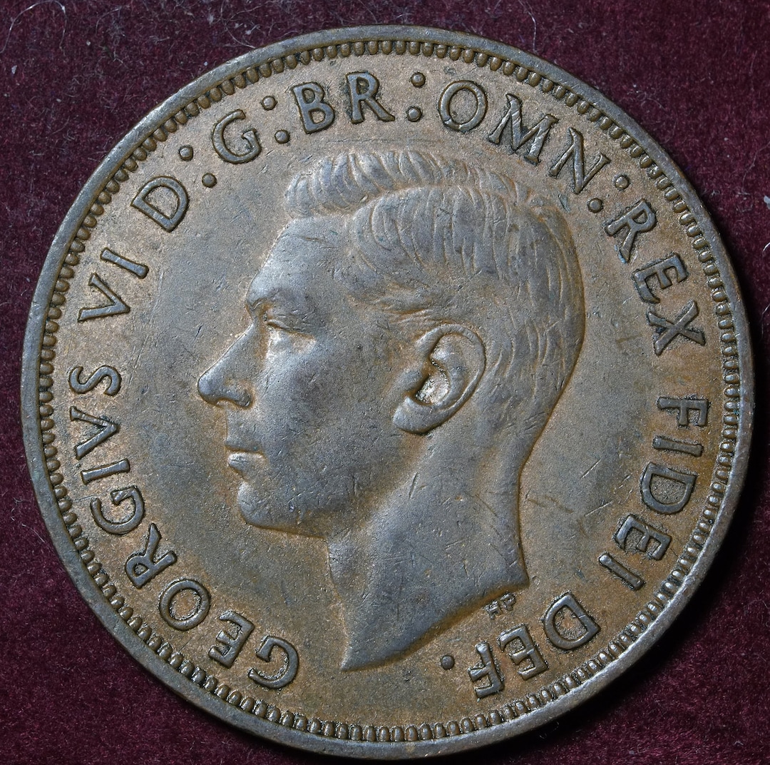 1949 One Penny Coin - Etsy