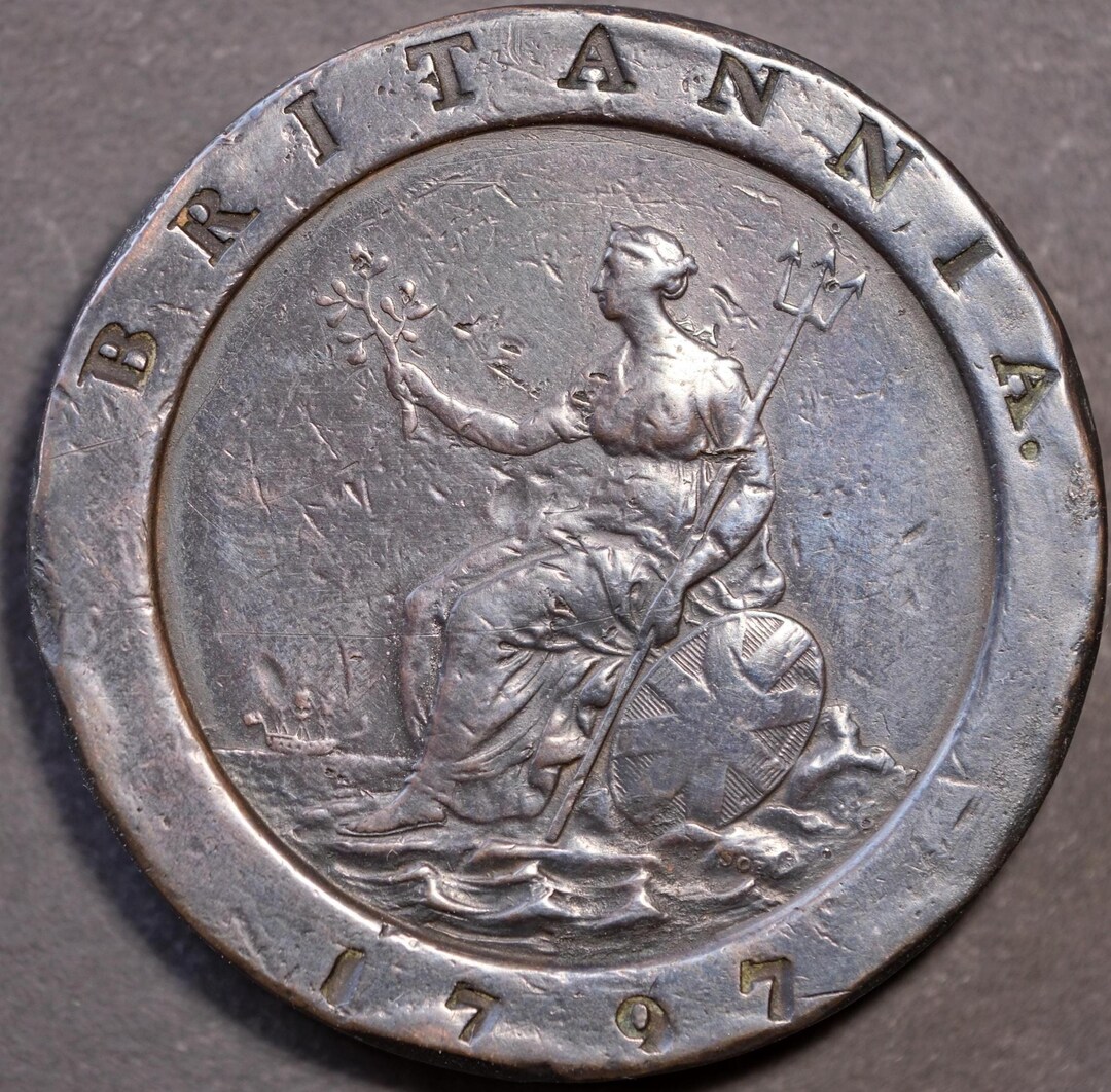1797 George III Cartwheel Two Pence - Etsy