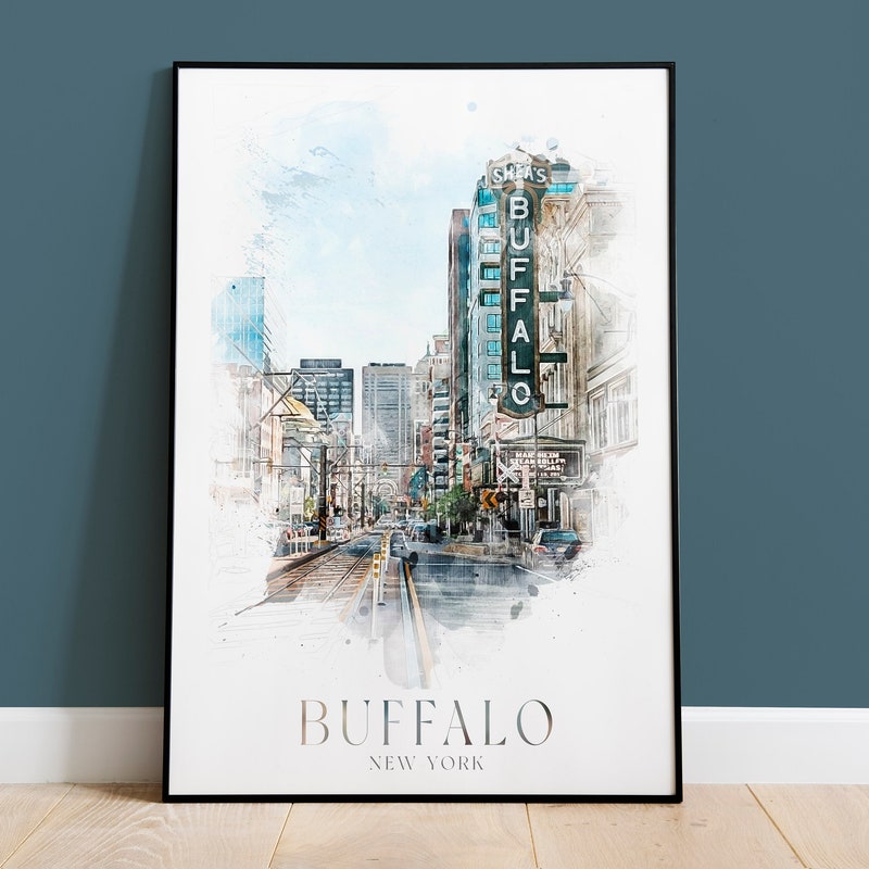 Buffalo Print - Etsy