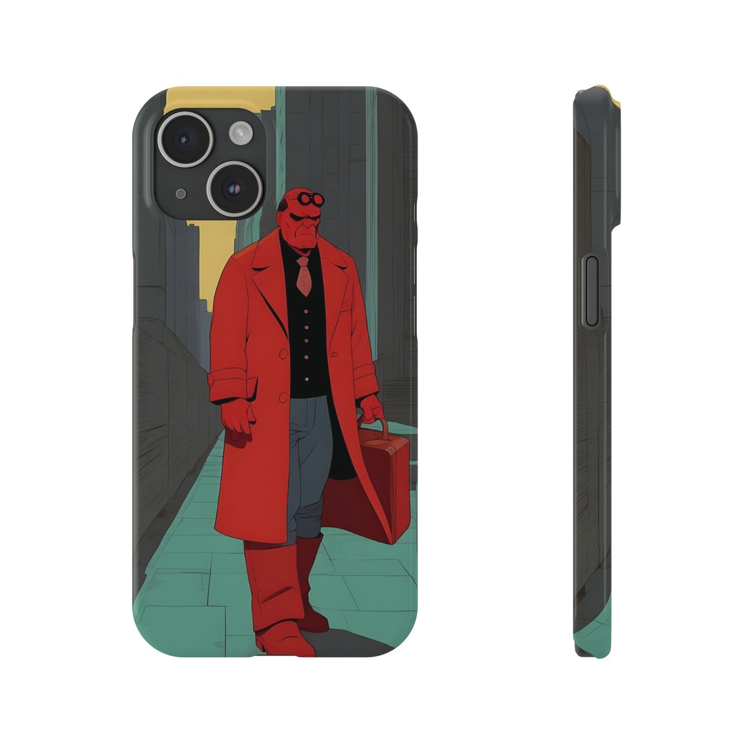 Hellboy Business Hellboy iPhone 15 Pro/15 Pro Max Case Slim - Etsy