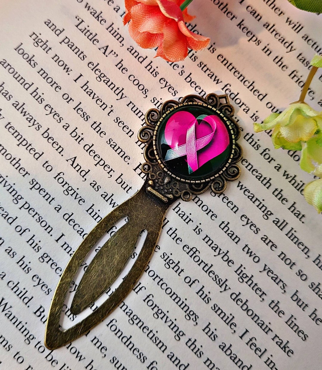 Breast Cancer Awareness Bookmark - Etsy
