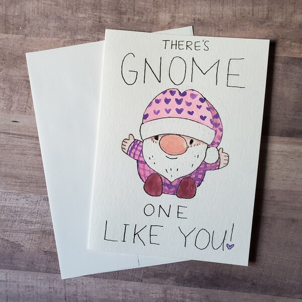Valentine Gnome Pun - Etsy