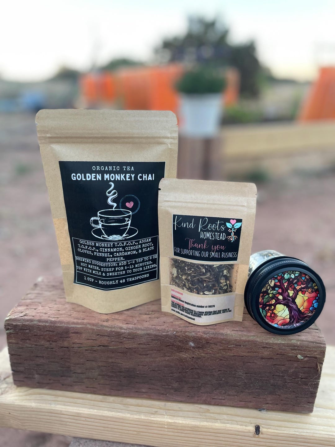 Organic Golden Monkey Chai Tea Blend | Spiced Assam, Cinnamon, Ginger ...