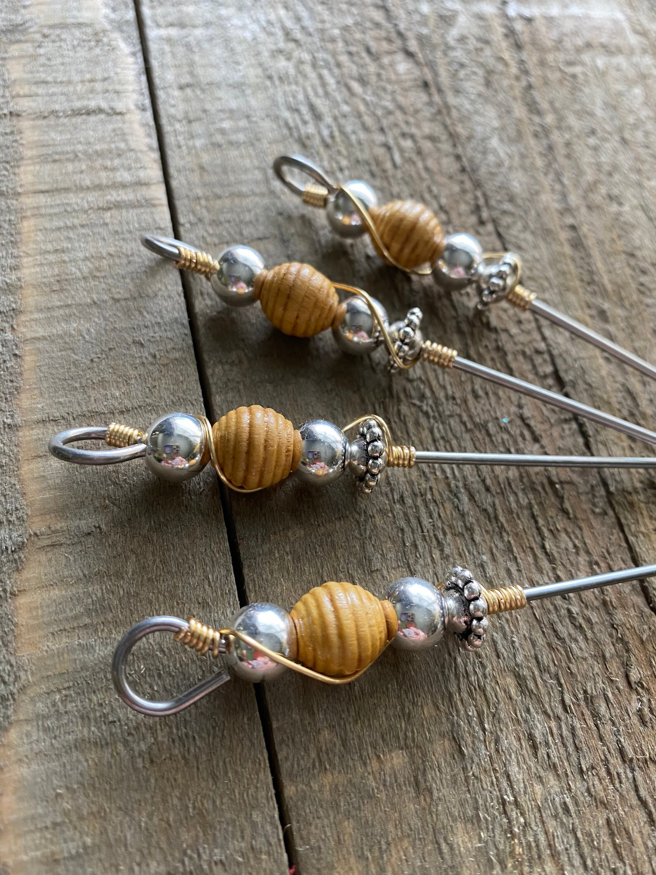 Home & Living Martini & Cocktail Glasses Silver Martini picks Cocktail ...