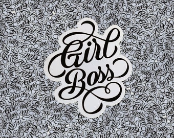 Boss Lady Sticker - Etsy