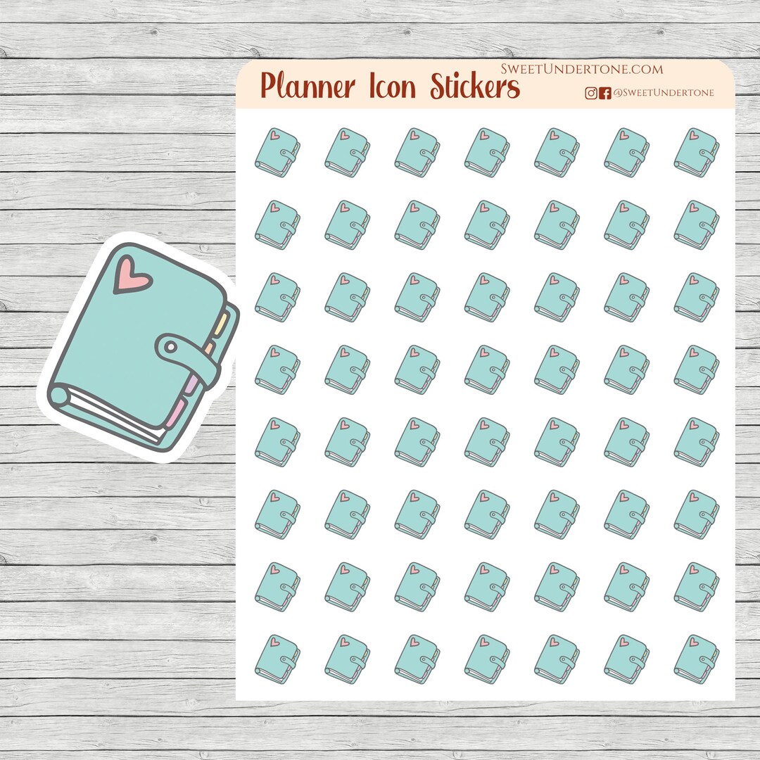 Planner Icon Stickers // Planner Stickers // Functional Planner ...